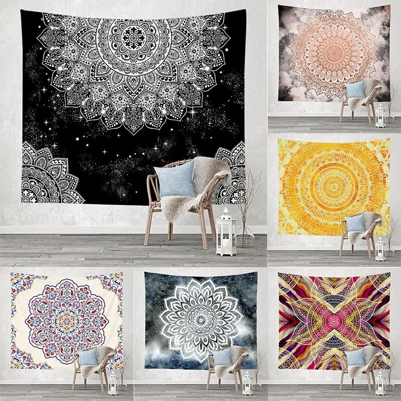Boho Wall Tapestry Abstract Home Decor Muslim Tapastry Wall College Dorm Decor All Size 100% ...