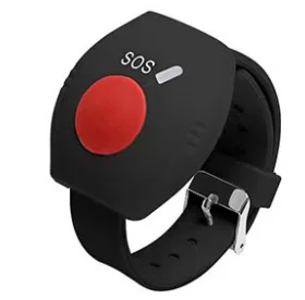 Rf 433mhz sos pulseira botão de pânico botão de emergência para idosos ...