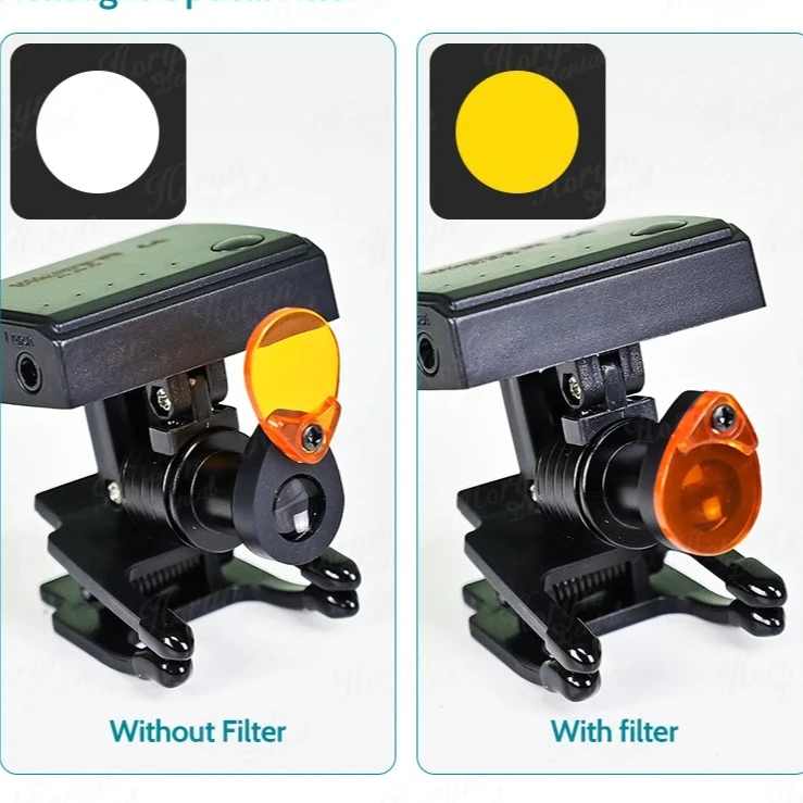 Professional 5W Wireless Front Light with Filter Portable Blinds ...