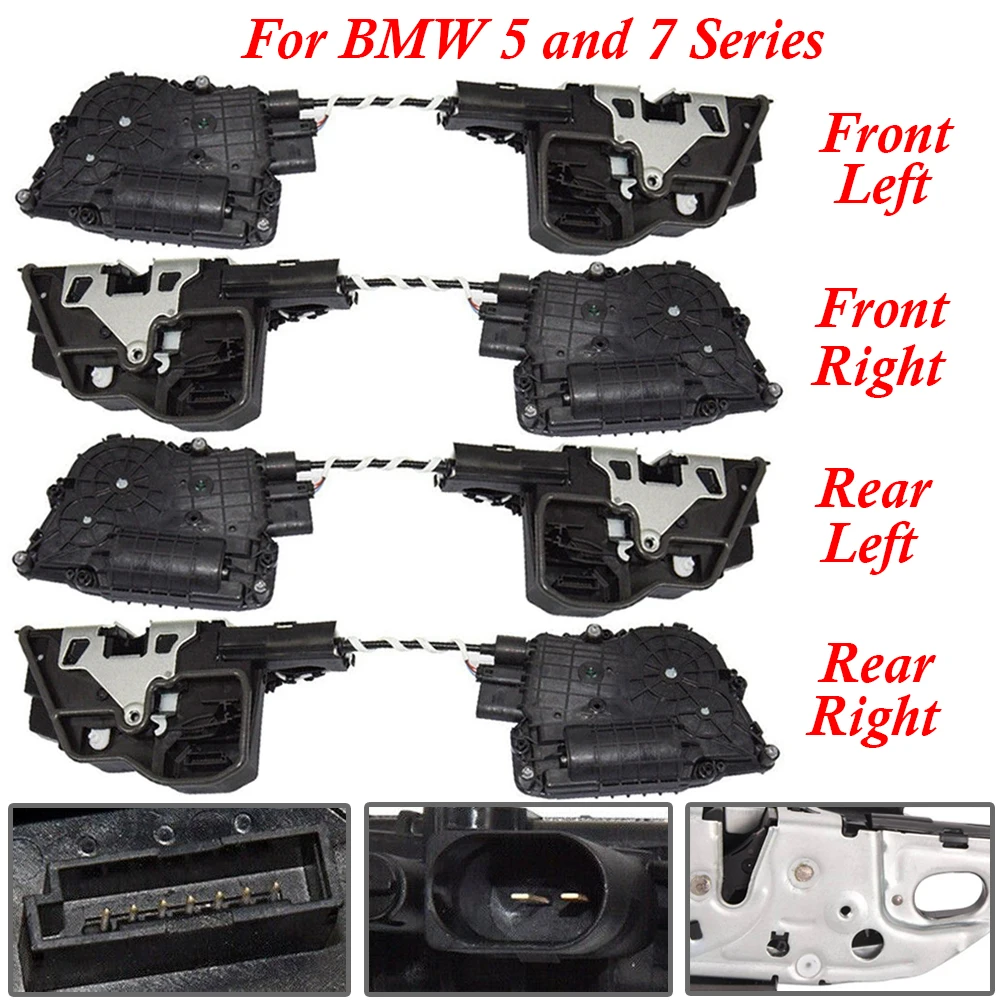 For-BMW-5-and-7-Series-F18-F11-F10-F02-New-Door-Lock-Actuator-Soft ...