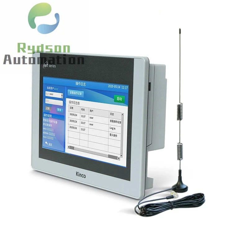 7 Inch Kinco Automation Series Touch Screen HMI GT070HE 4G GT070HE WiFi Freescale Industrial CPU ...