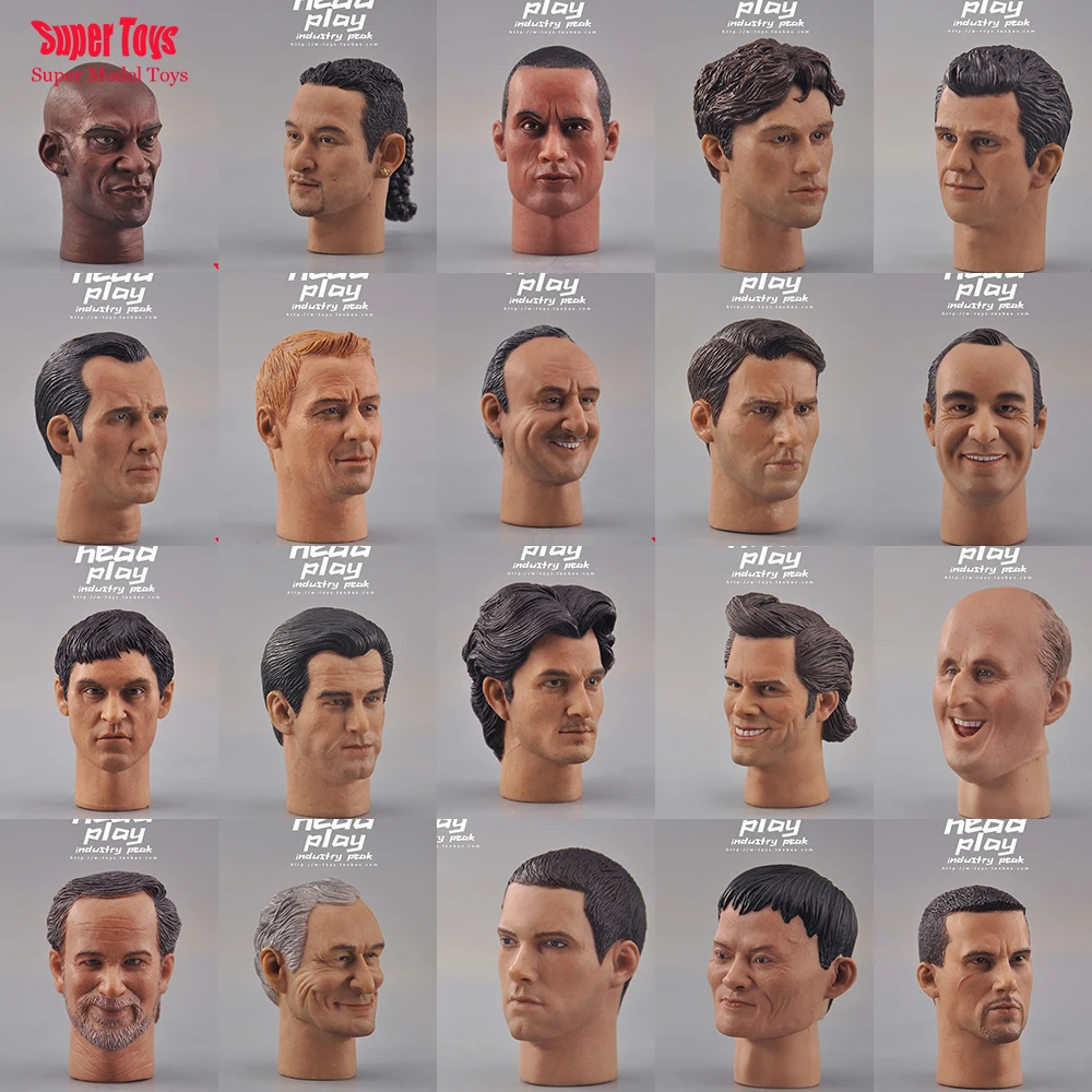 Original-Headplay-1-6-Trend-Asian-Europe-Military-Head-Sculpt-Elijah ...