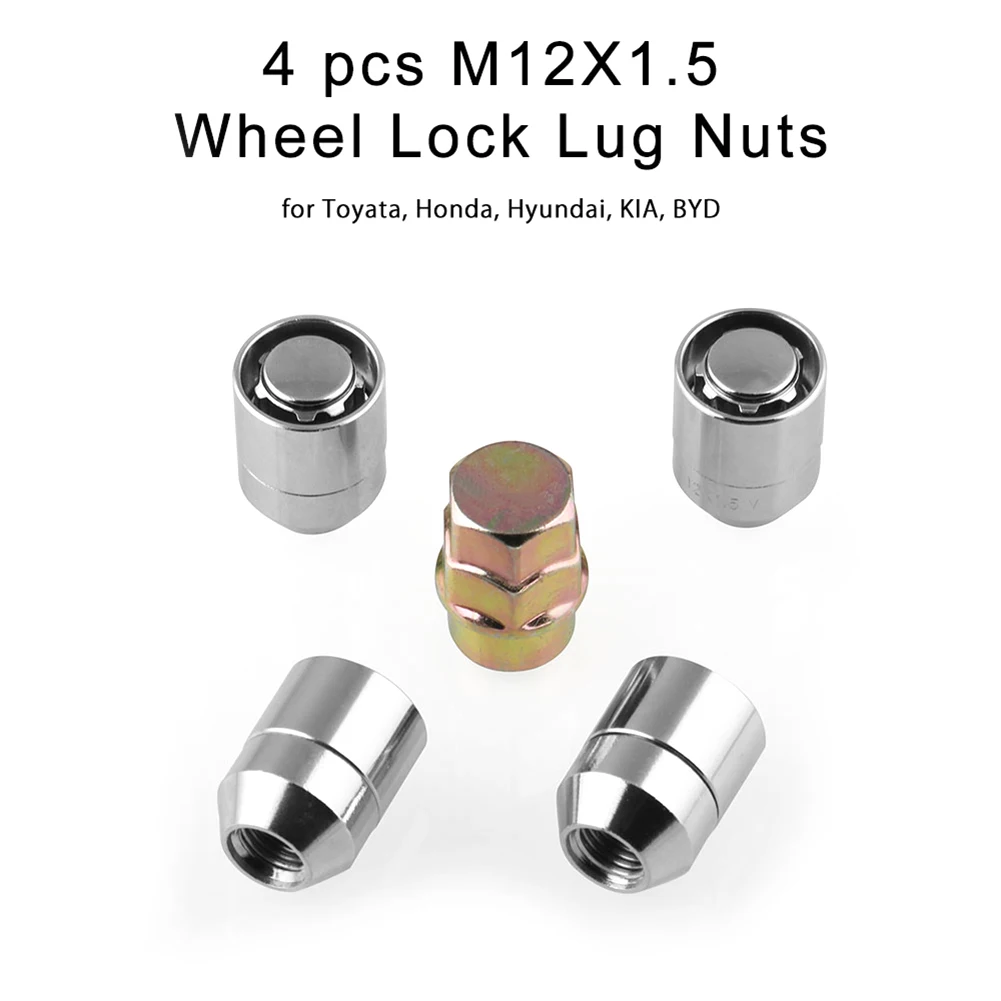 Car-Wheel-Lock-Lug-Nuts-Universal-Tire-Wheel-Lock-Anti-Theft-Screw-Lug ...