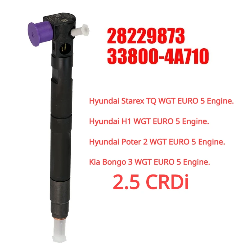 28229873-338004A710-New-Diesel-Fuel-Injector-For-Hyundai-Grand-Starex ...