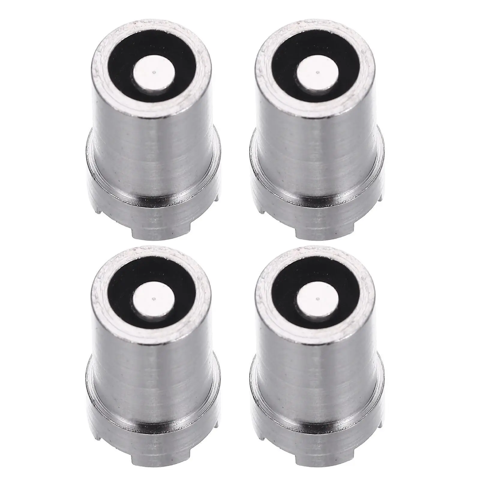 4pcs Stainless Steel 510 Thread Magnetic Adapter for Cartridges ...