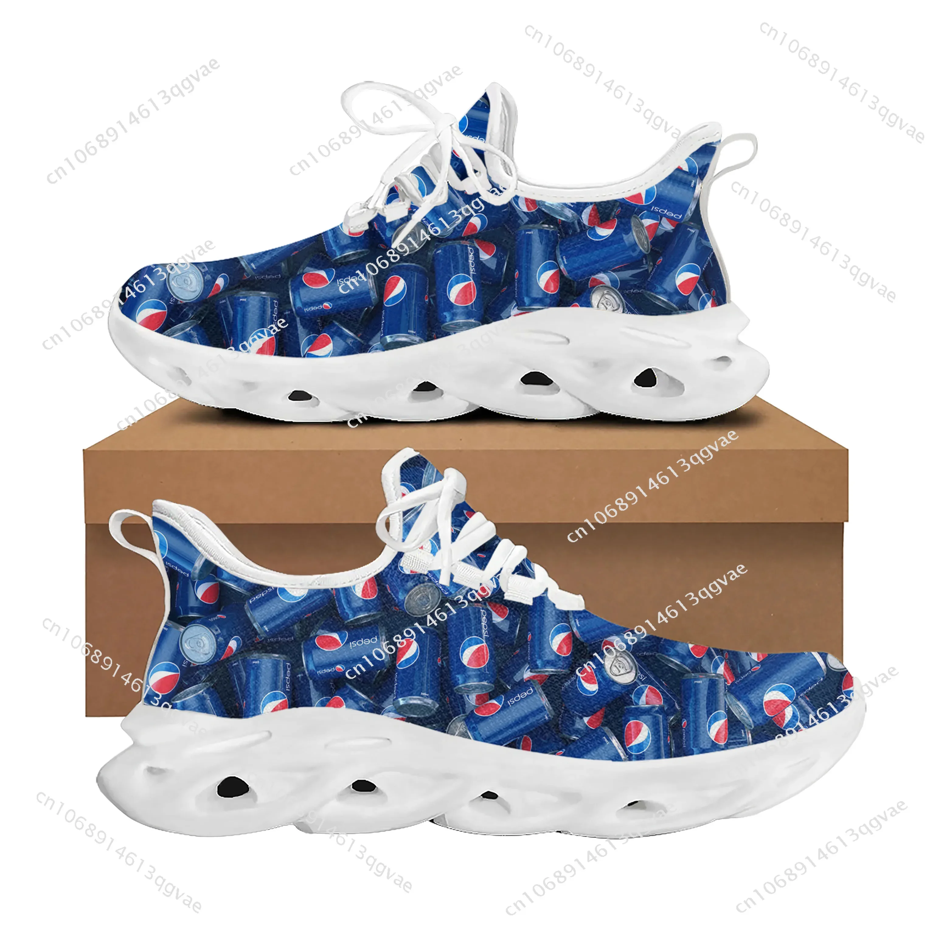 P-Pepsi-Cola-Flats-Sneakers-Mens-Womens-Sports-Running-Shoes-High ...