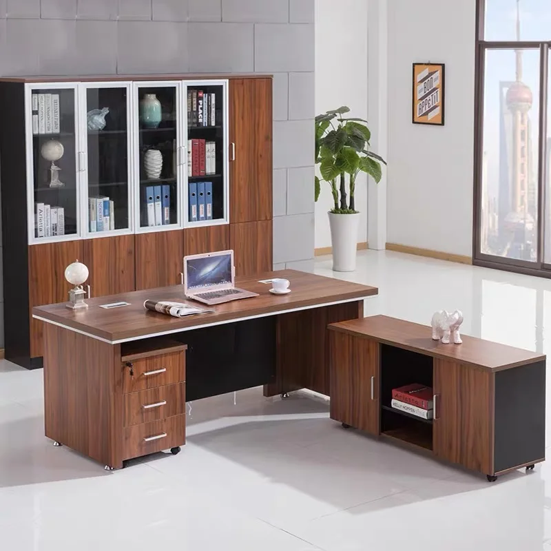 Ekintop-Modern-Luxury-l-Shaped-Ceo-Manager-Executive-Desk-Wooden-Office ...