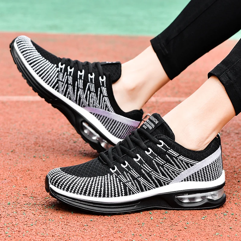 Women-Air-Cushion-Running-Shoes-for-Tennis-Sports-Fashion-Sneakers-Lace ...
