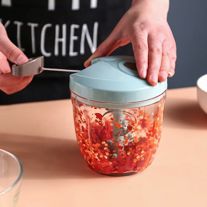 Manual Food Processor Vegetable Chopper | Hand Chopper Manual Rope Food ...