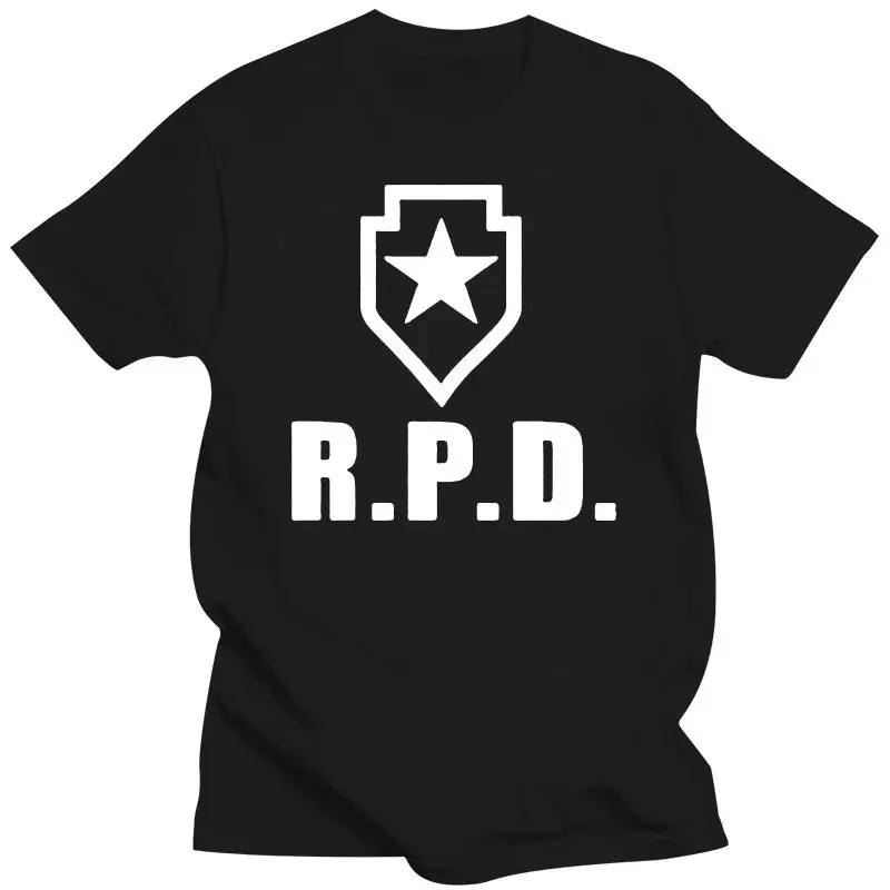 Ropa-para-hombre-Resident-Evil-4-T-Shirt-Rpd-Leon-Men-Tshirt-Women ...