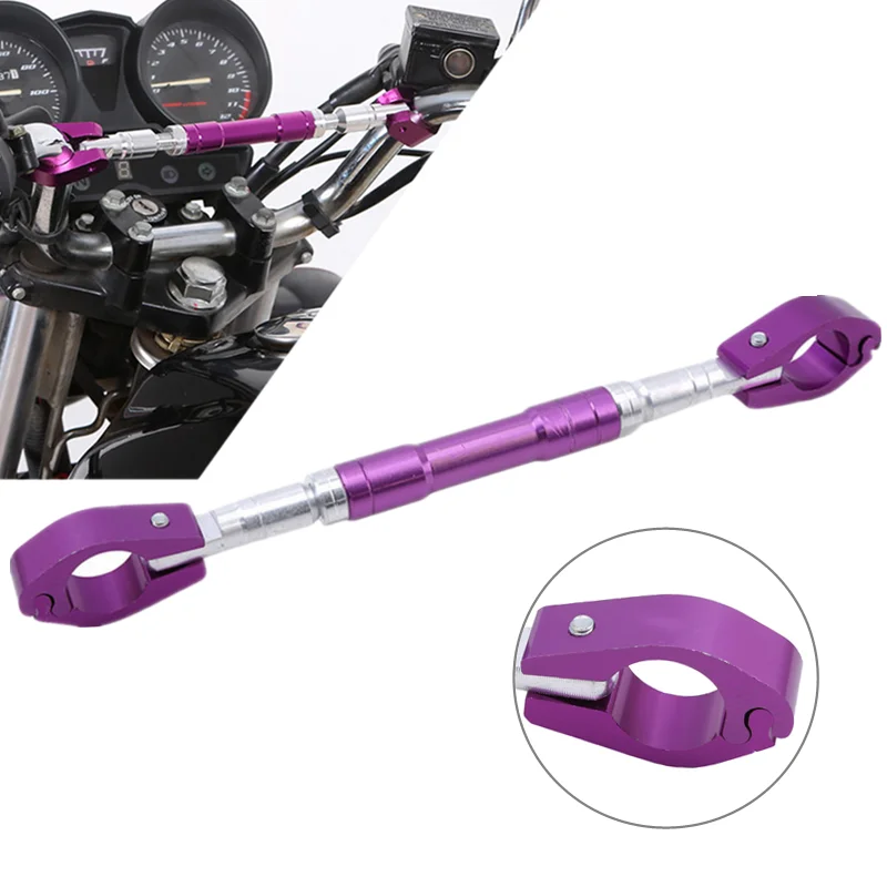 Motorcycle-Balance-Bar-Universal-22mm-CNC-Aluminum-Crossbar-Strengthen ...