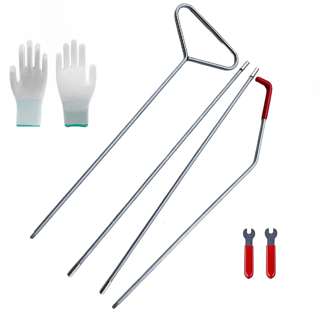 4-Pcs-Car-Tool-Kit-Door-Open-Lockout-Long-Range-Reach-Stainless-Steel ...
