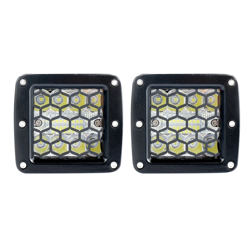 3-Inch-Flush-Mount-Work-Light-LED-Spot-Flood-Light-Bar-Aluminum-Bright ...
