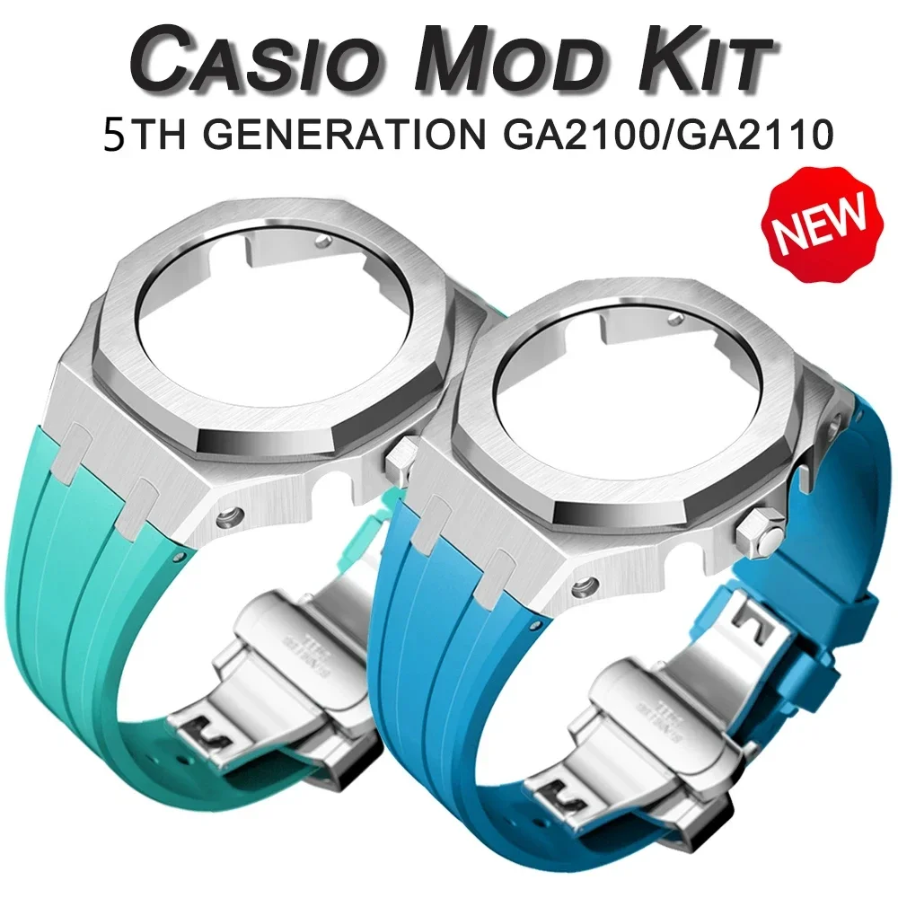 New-Gen5-Casioak-Stainless-Steel-Case-for-G-Shock-GA2100-Mod-Kits ...