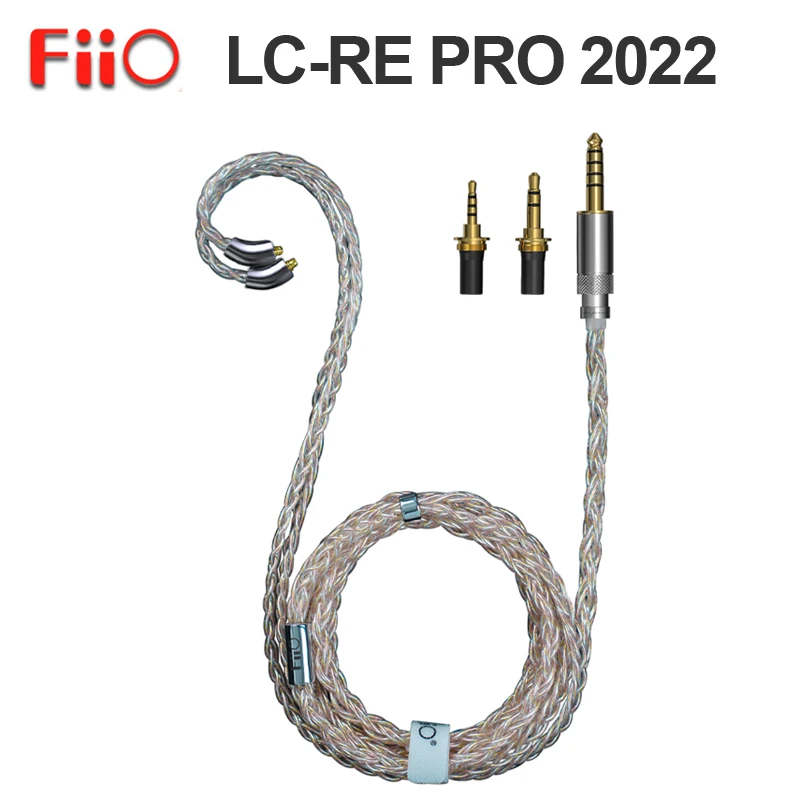 FiiO-LC-RE-Pro-2022-headphone-MMCX-cable-Gold-Silver-Copper-swappable ...