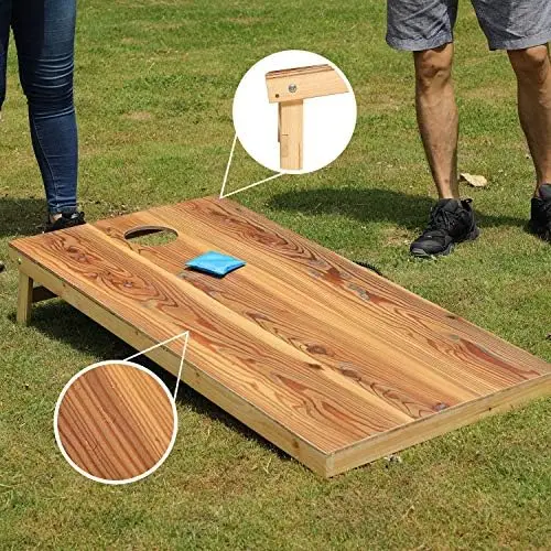 Solid Wood Regulation Size Cornhole Set – The Mountain EXP