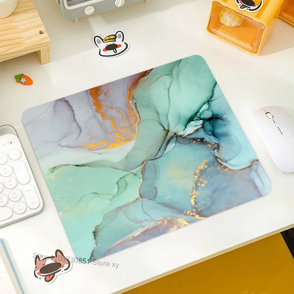 Marble-Mousepad-RGB-Small-Size-Gaming-Mouse-Pad-With-LED-Light-Desk-Mat ...