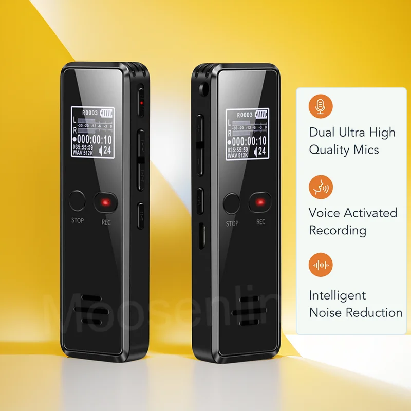 8GB-64GB-Digital-Voice-Activated-Recorder-for-Metting-Noise-Reduction ...