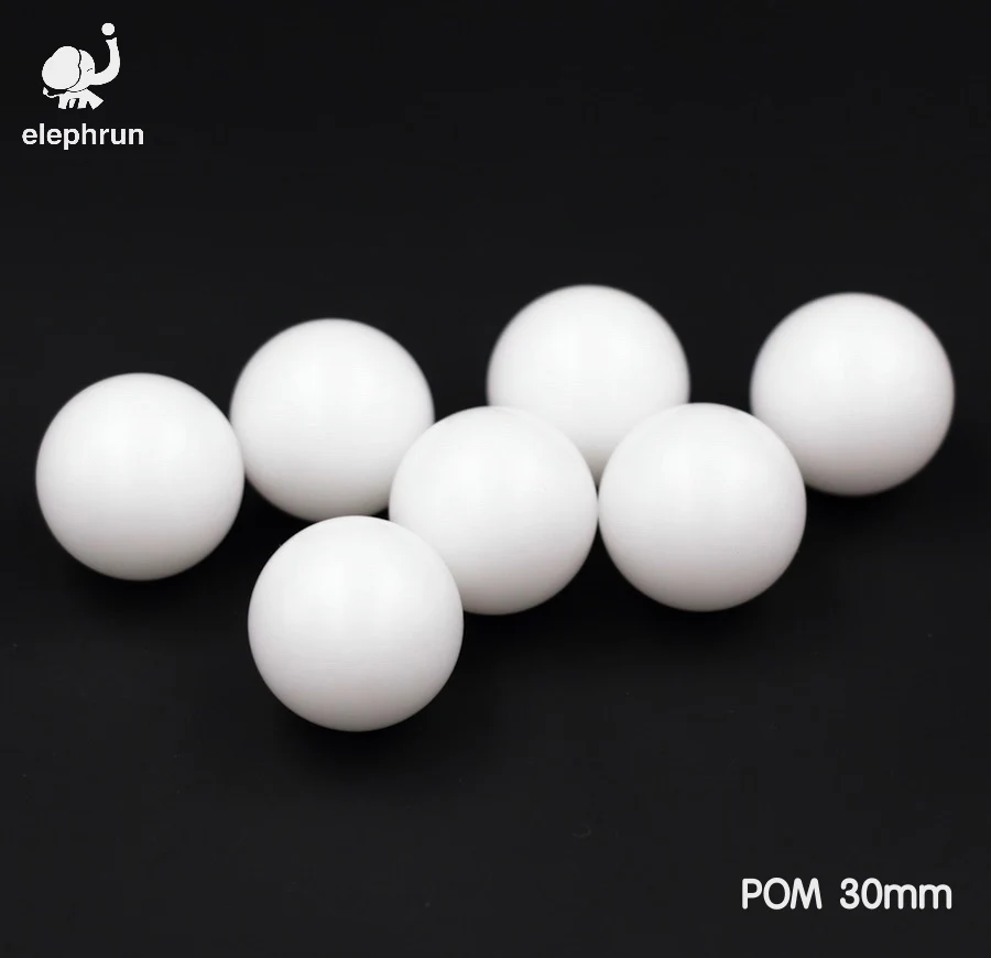 30mm Delrin Polyoxymethylene (POM) Solid Plastic Balls for Ball Valves ...