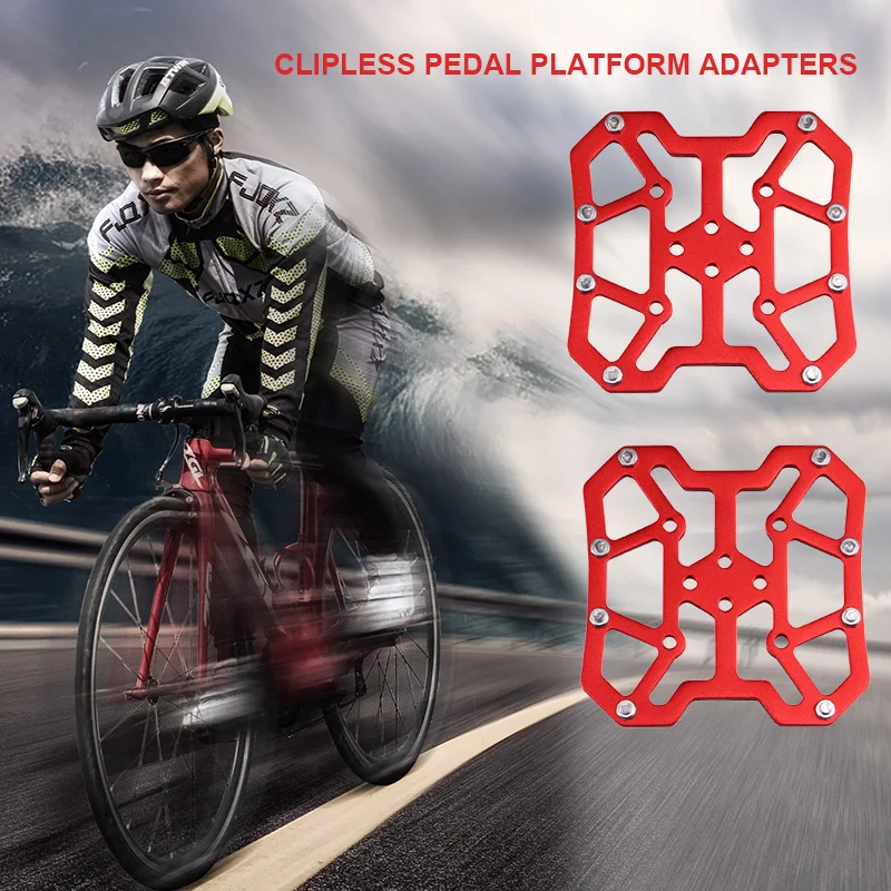 Clipless-Pedal-Platform-Adapters-for-SPD-KEO-Aluminum-Alloy-Mountain ...