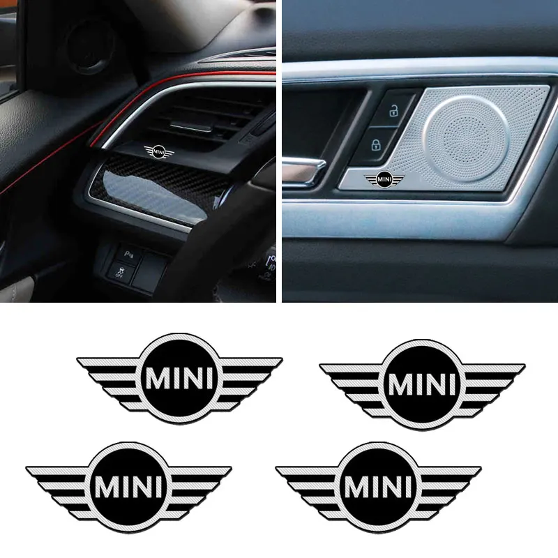 Car-Audio-Decorate-3D-Aluminum-Badge-Emblem-Sticker-For-MiNi-Cooper ...