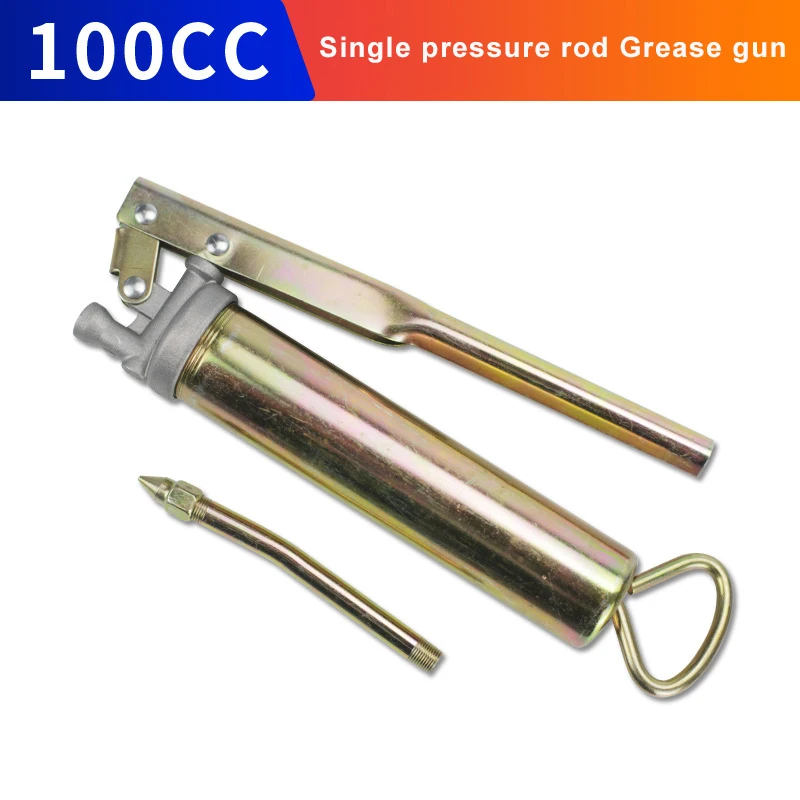 1PCS-100CC-Auto-Grease-Gun-Pneumatic-Manually-Pressure-Lever-Type-Oil ...