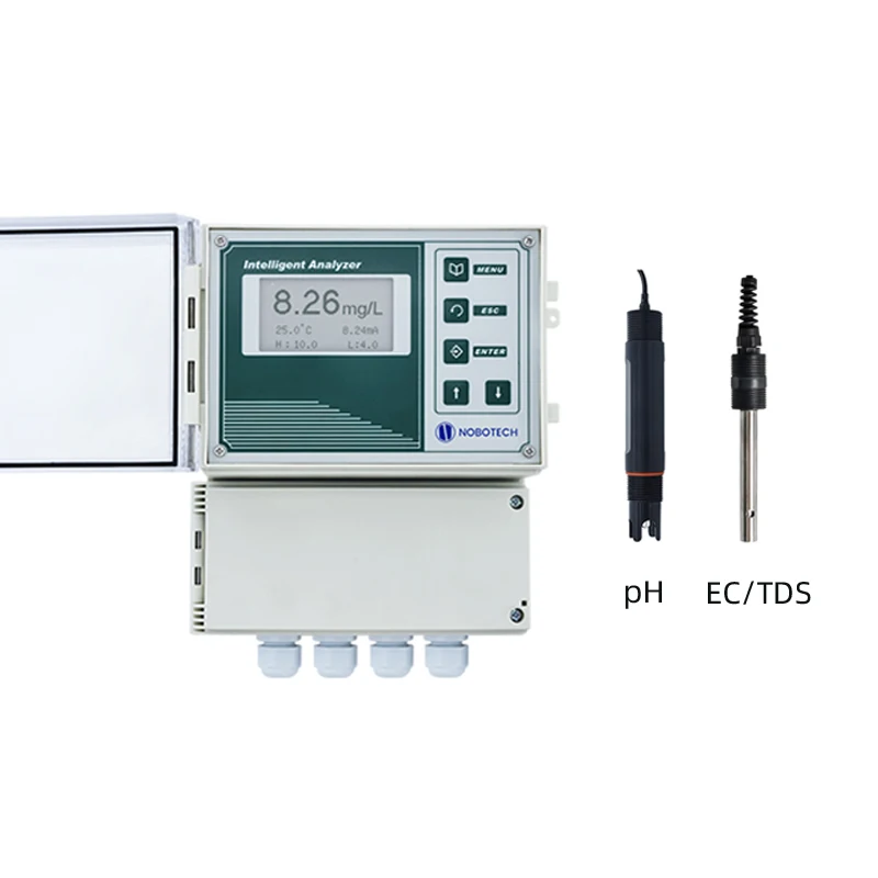 pH EC/TDS Online Multiparameter water quality analyzer for all in one ...