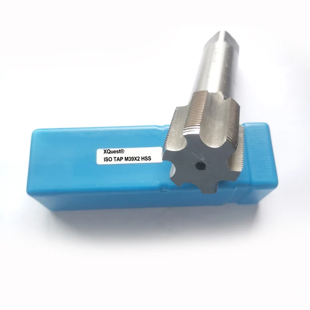 HSS Metric Right Hand Tap M33 Fine Thread Cutting Straight , 45% OFF