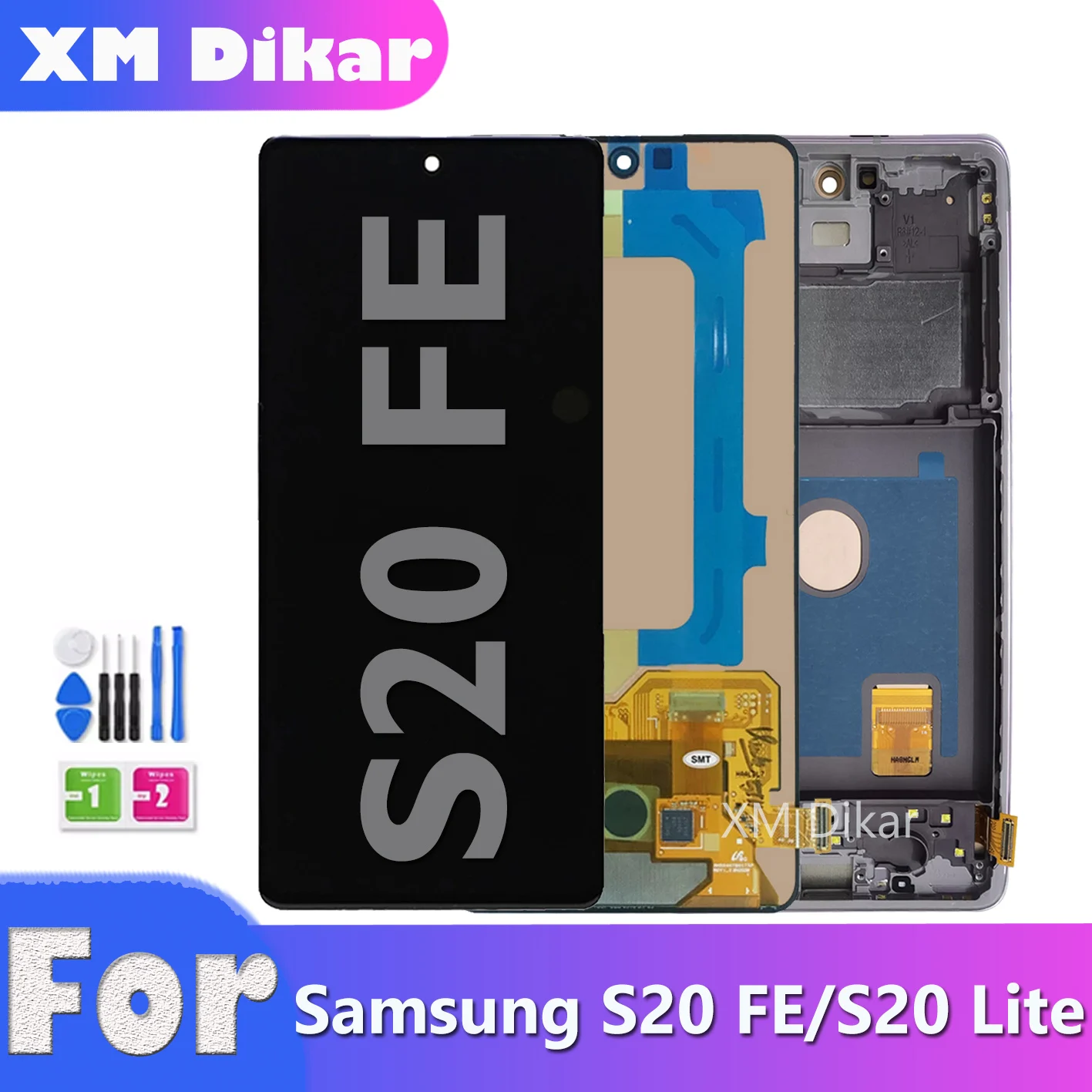 Pantalla táctil LCD Original para Samsung Galaxy S20 FE, 4G/5G, S20 ...