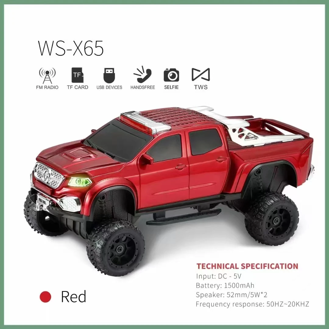 EONKO-WS-X65-New-Car-Shaped-Wireless-Bluetooth-Speaker-with-TF-USB-FM ...