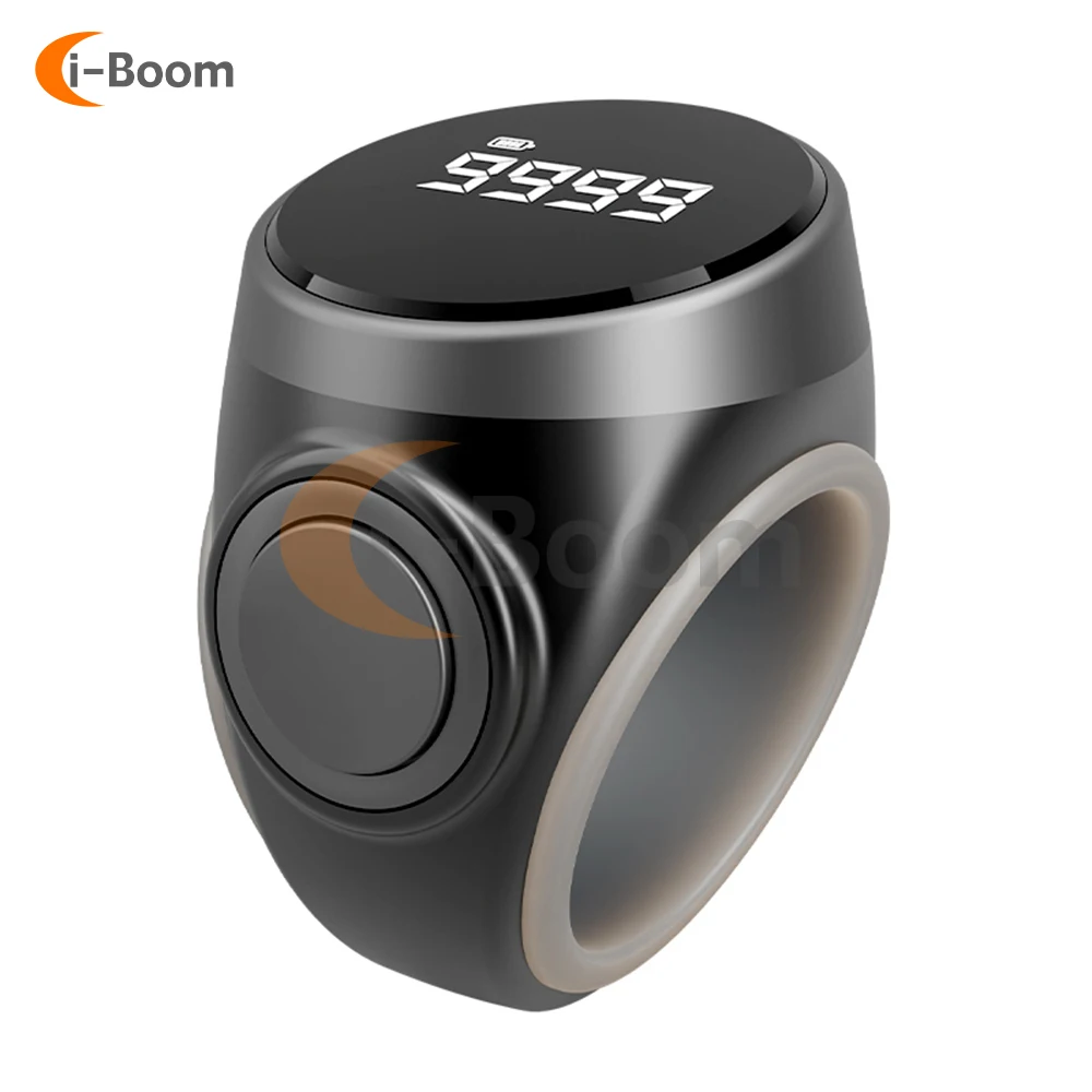 Electronic Counter LED Display Finger Ring Size Adjustable Push Button ...