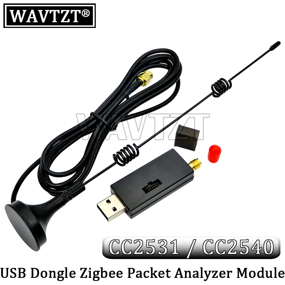 Wireless Zigbee CC2531 2540 Sniffer Bare Board Packet Protocol Analyzer ...