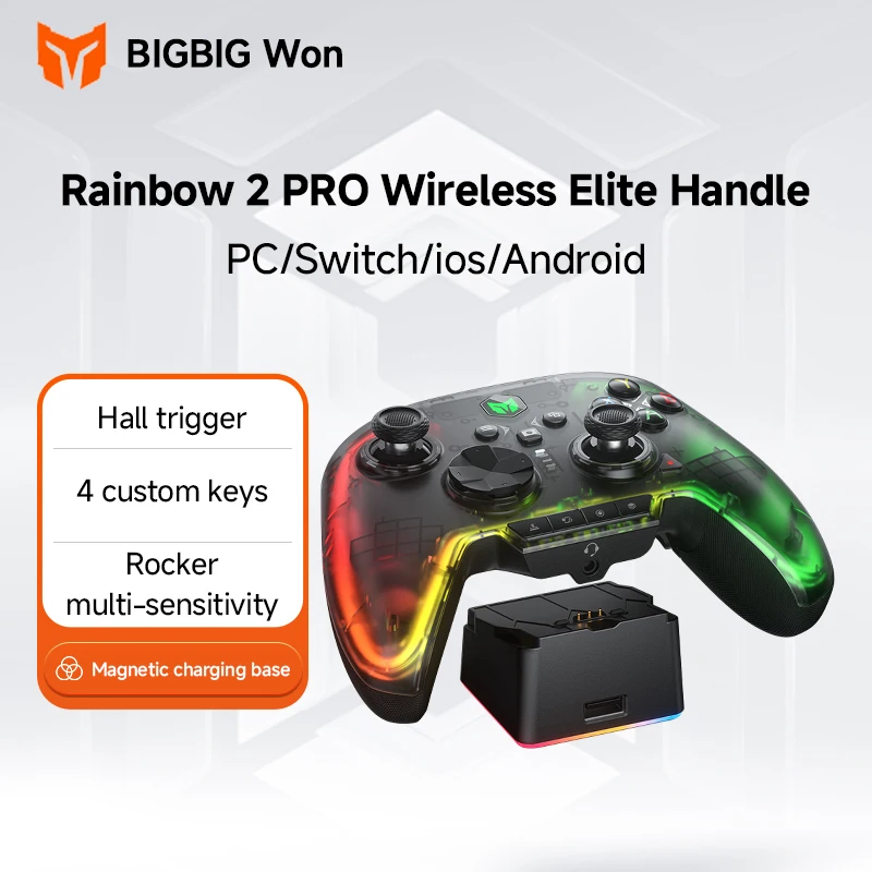 BIGBIG-WON-Rainbow2-Pro-Wireless-Game-Controller-Apex-Anti-curve-Hall-Trigger-PC-Bluetooth ...