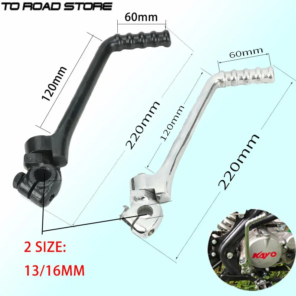 13-16mm-Motorcycle-Hole-Kick-Start-Lever-Pedal-For-Universal-For-50-70 ...