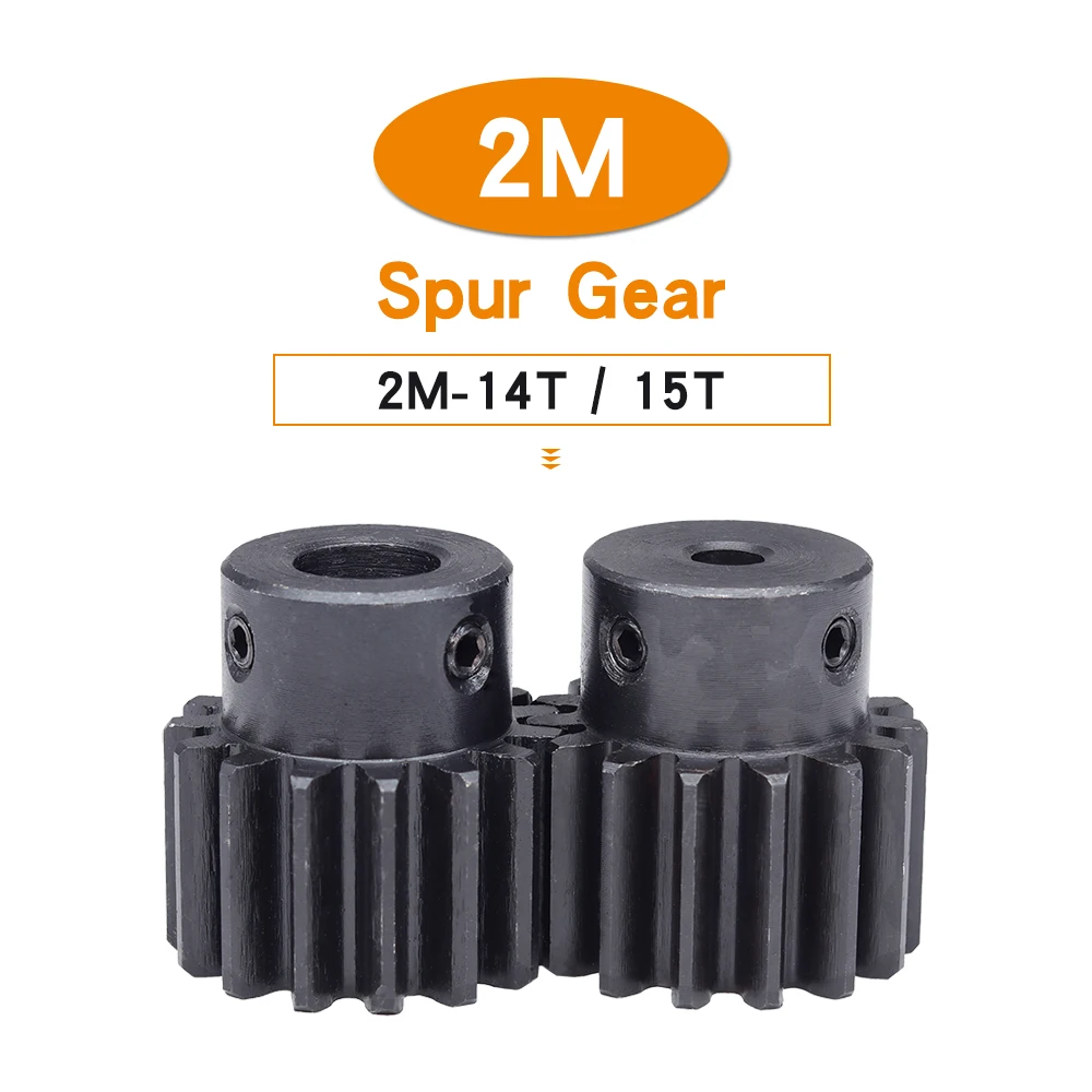 Spur-Gear-2-Module-14T-15T-Bore-Size-6-8-10-12-mm-Transmission-Gears ...