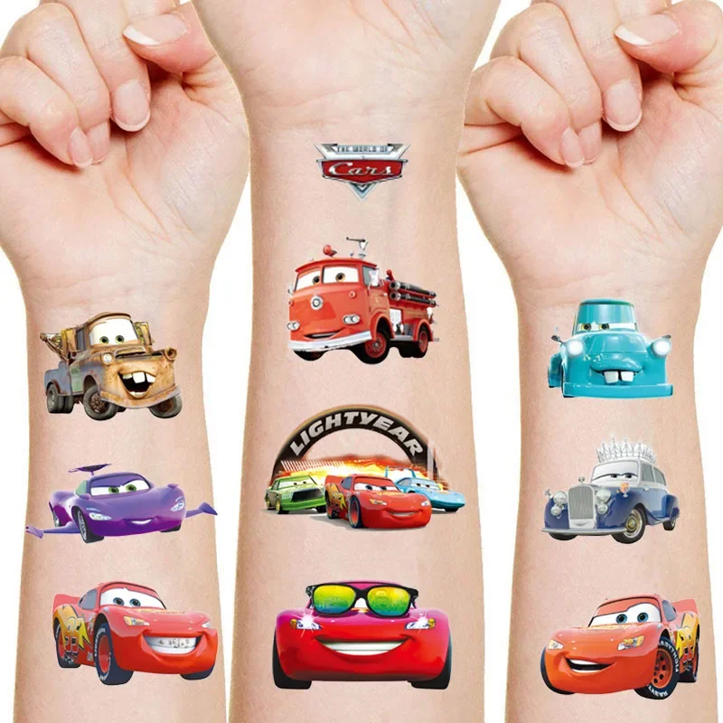 Disney-Pixar-Tattoo-Stickers-for-Children-Mobilization-Carros-McQueen ...