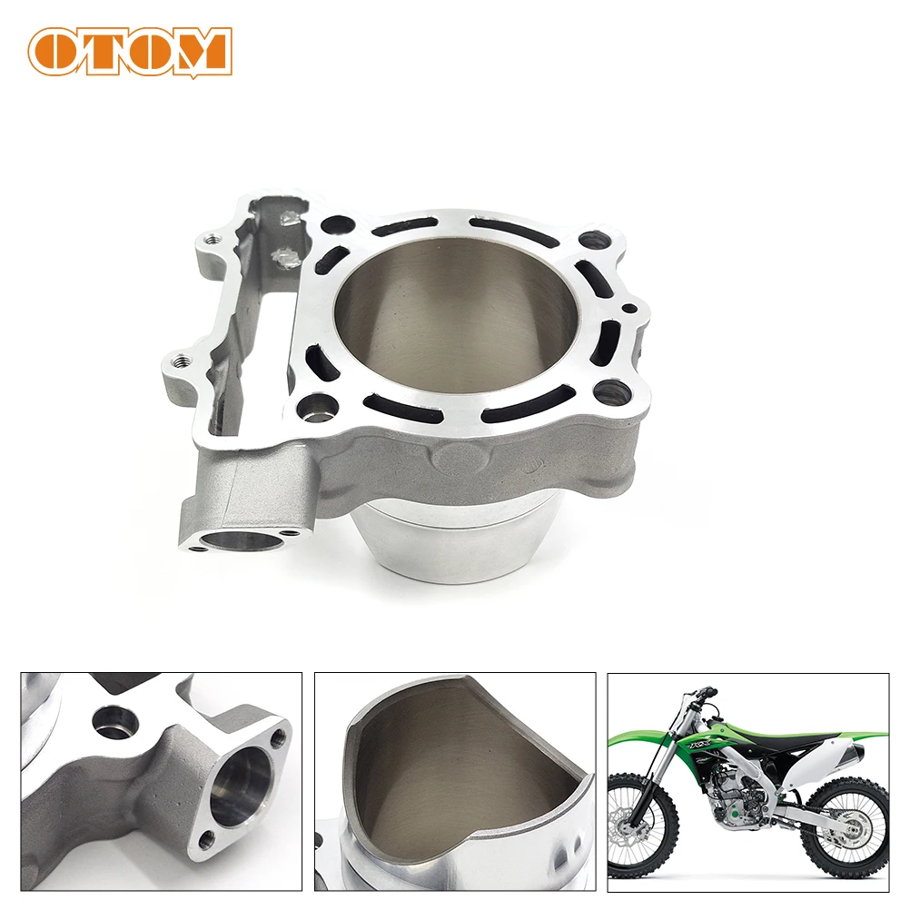 OTOM Motorcycle Engine Part Air Cylinder Block STD Bore 77mm CYLINDER ...
