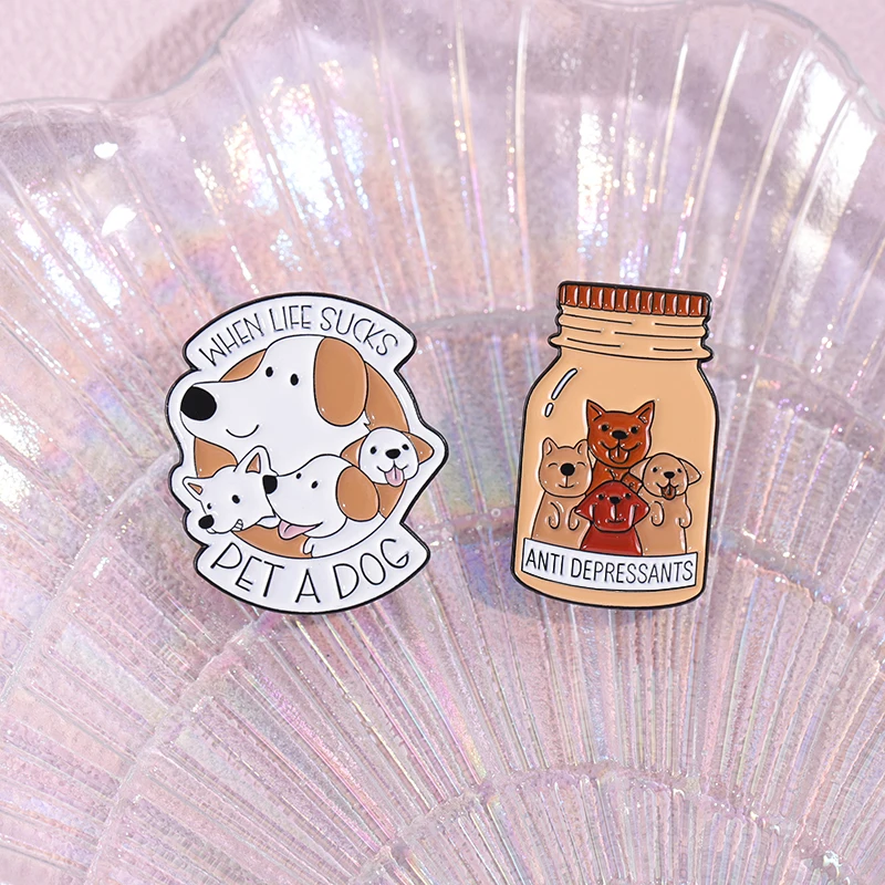 Let-Me-Pet-Pin-esmaltado-personalizado-para-perros-broches-divertidos ...