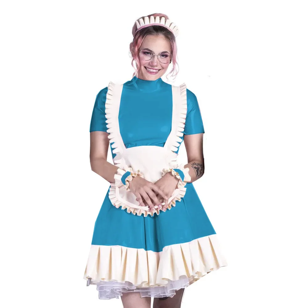 High-Quality-Game-Maid-Dress-Cosplay-Costume-Japanese-Cute-Black-Pink ...