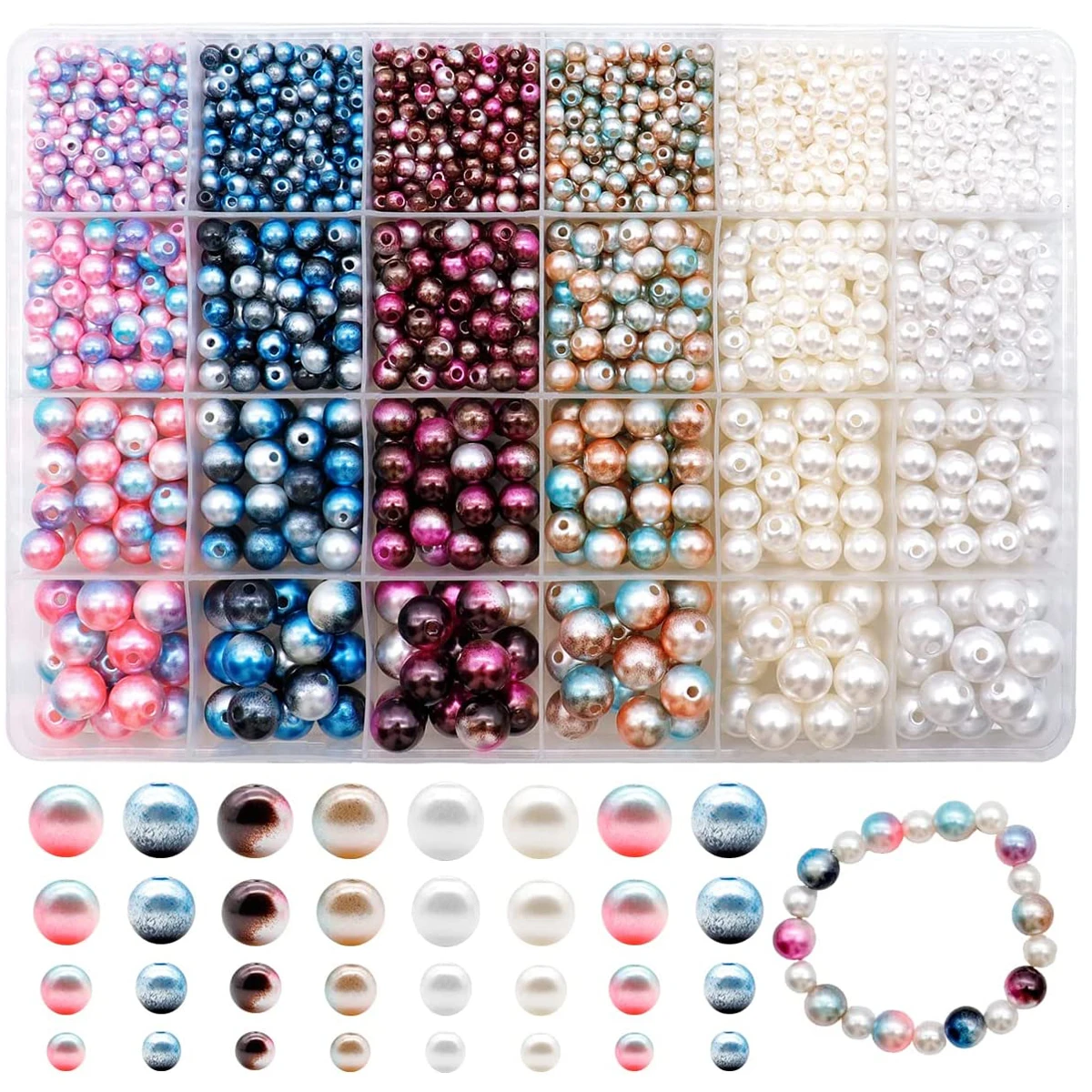 1890pcs-Acrylic-Beads-Kit-for-Jewelry-Making-DIY-Bracelet-Accessories ...