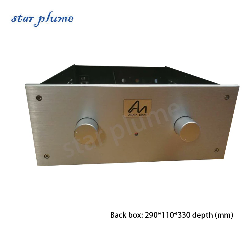 290-110-330mm-Acrylic-Iron-Aluminum-Amplifier-Case-EL84-Integrated ...