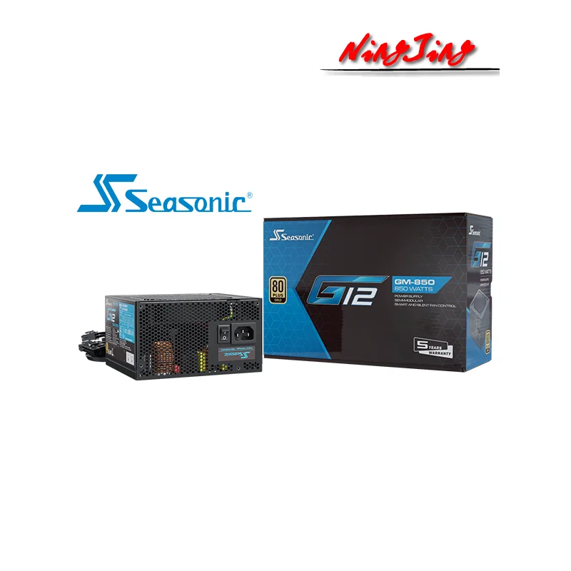 Seasonic G12 Gm Série Computador Fonte De Alimentação Desktop 650w/750w ...