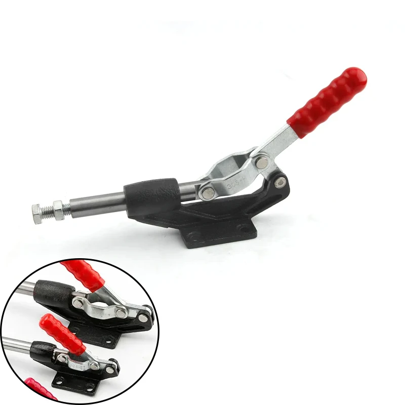 Anti-Slip-Push-Pull-Type-Toggle-Clamp-1Pcs-227kg-680kg-Galvanized-Quick ...