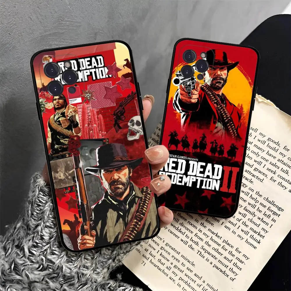 Capa-de-Telefone-Red-Game-Dead-R-Redemption-2-Capa-de-Silicone-Macia ...