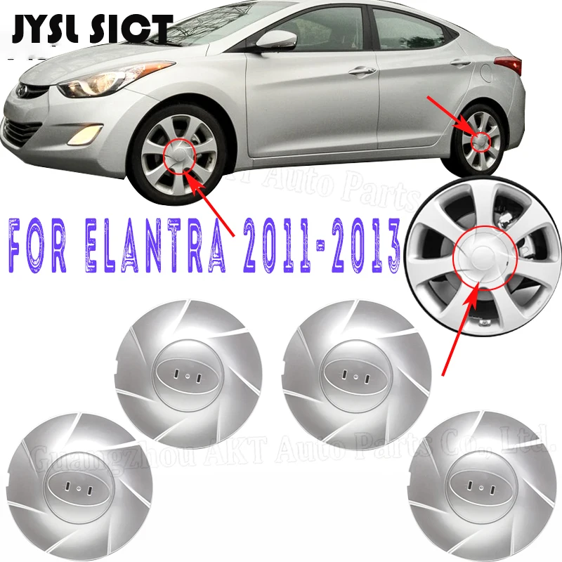 4pcs/lot Wheel Center Cover Hubcap for Hyundai Elantra Sedan 11-13 17 ...