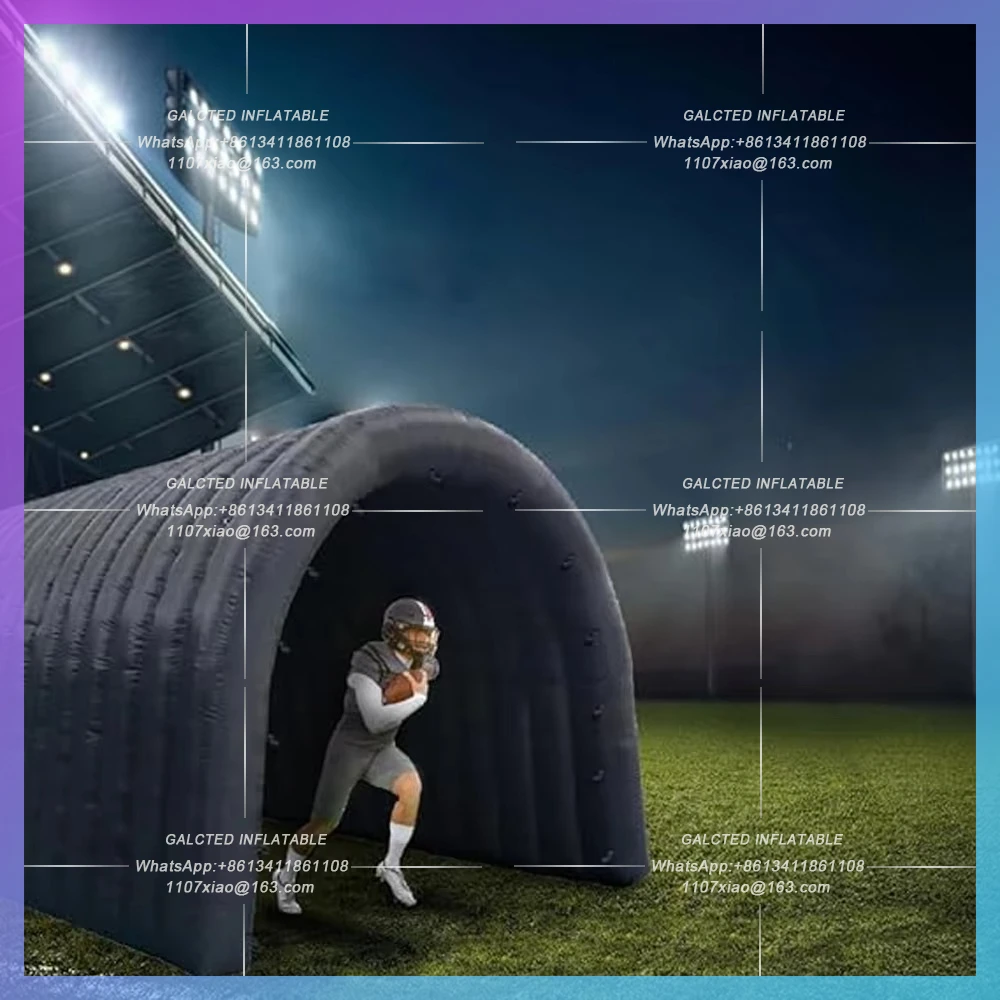 Football Tunnel for Advertising with Blower Inflatable Custom Colorful ...