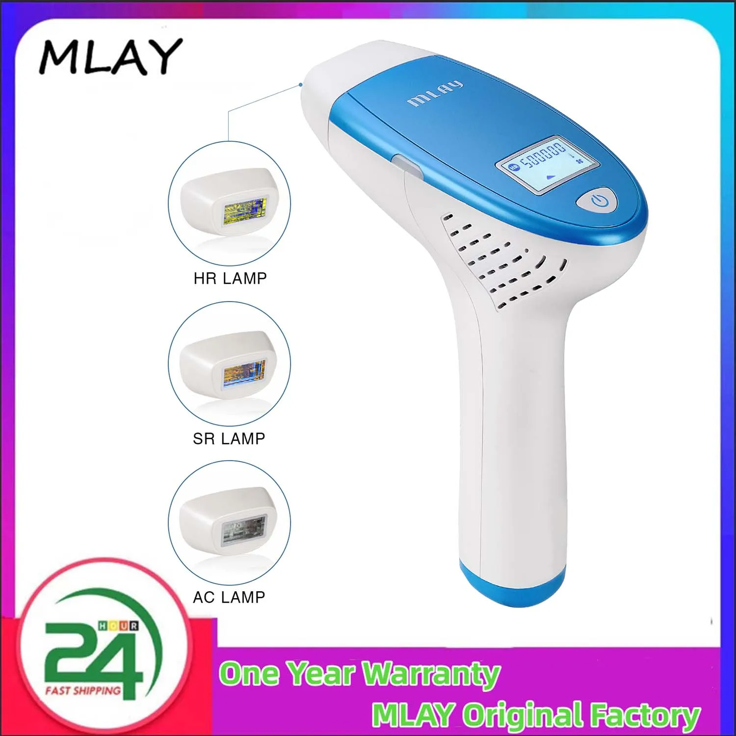 Mlay Laser Epilator Original M3 Hair Removal Machine Ipl Face Body ...
