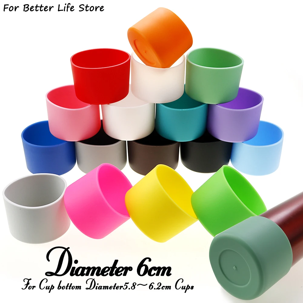 For-Better-Life-1Pc-6cm-Soft-Silicone-Cup-Bottom-Sheath-Protector ...
