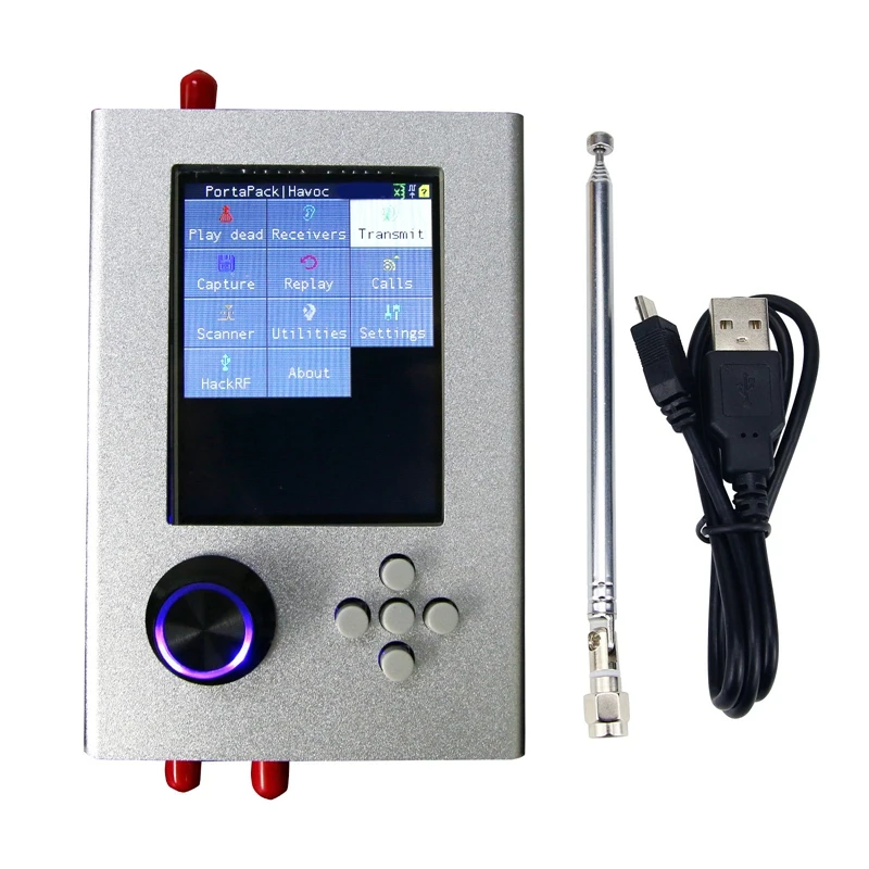 For-Hackrf-1-Portapack-H2-Portable-Radio-Transceiver-Receiver-SDR ...