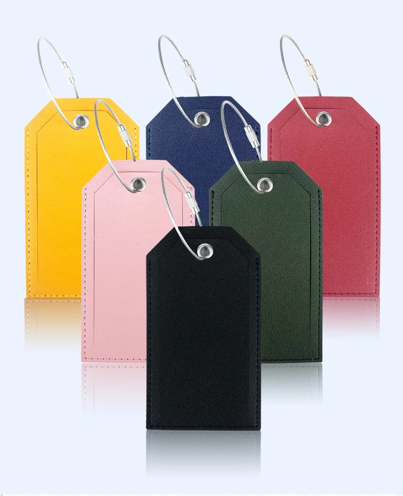 Luggage Tags Travel Boarding Pass Aluminium Baggage Name Tags Suitcase ...